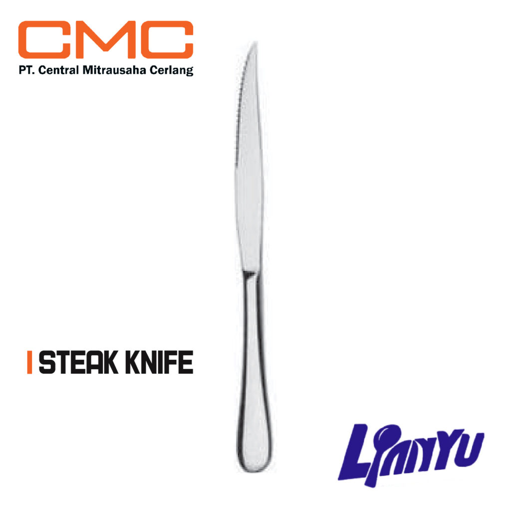 Steak Knife (Pisau Steak) Untuk Restoran Hotel Stainless 18/10 Lianyu ...