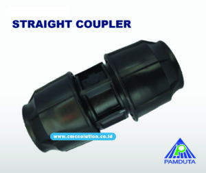 Straight Coupler Fitting Pipa HDPE - CMC Solution